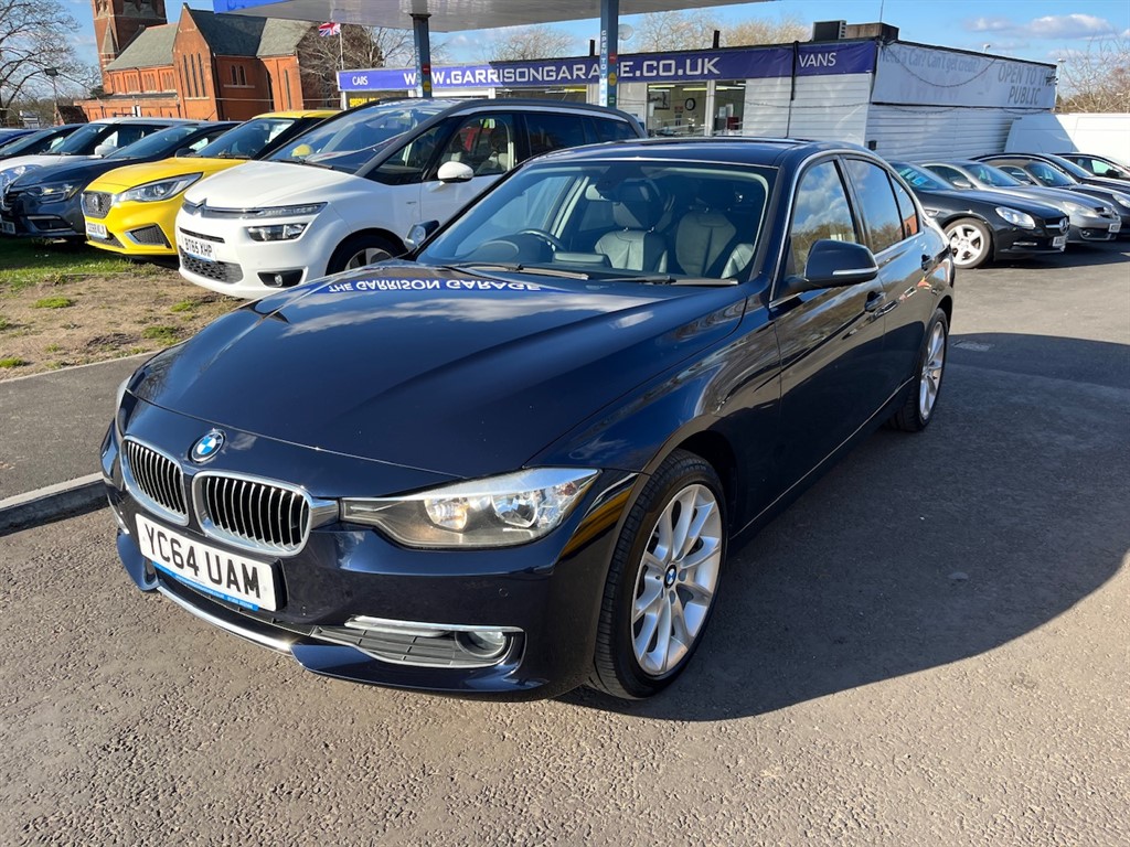 Used BLUE BMW 320d for sale in Hampshire and Surrey | The Garrison Garage