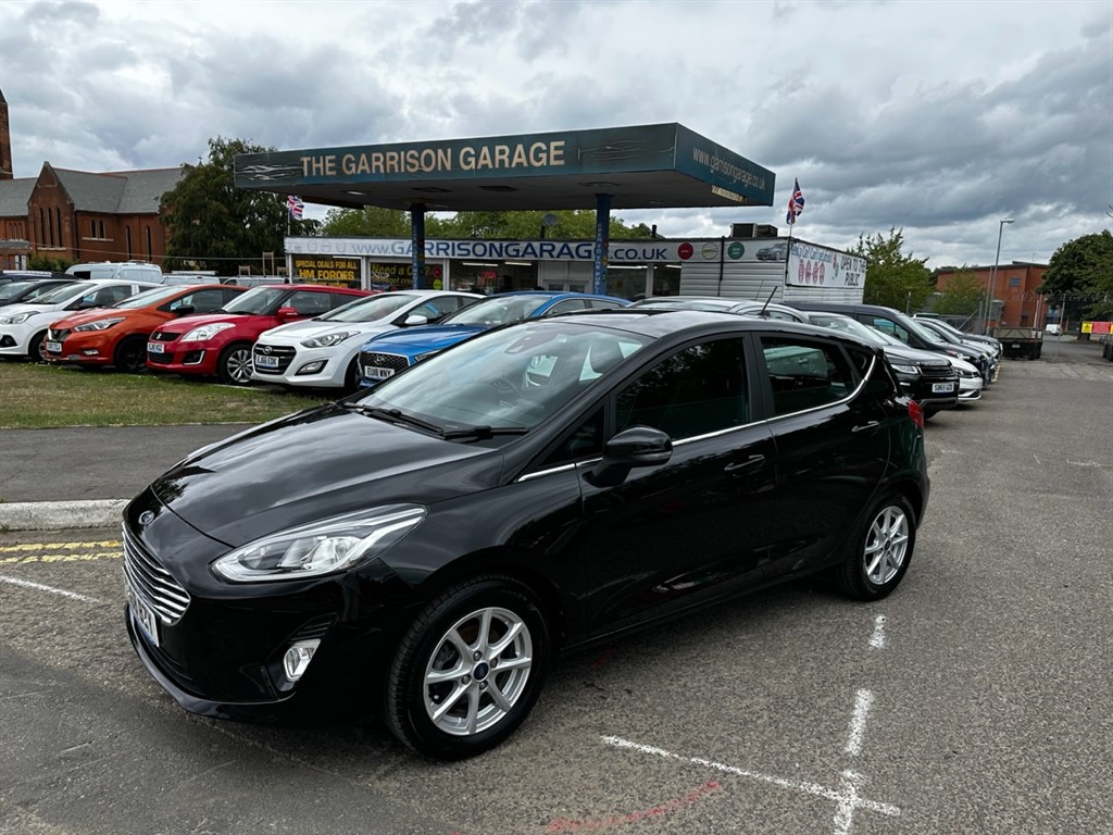 Used BLACK Ford Fiesta for sale in Hampshire and Surrey | The Garrison ...