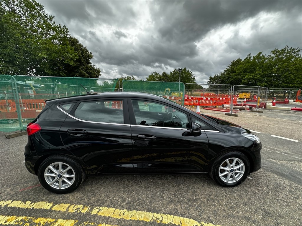 Used BLACK Ford Fiesta for sale in Hampshire and Surrey | The Garrison ...