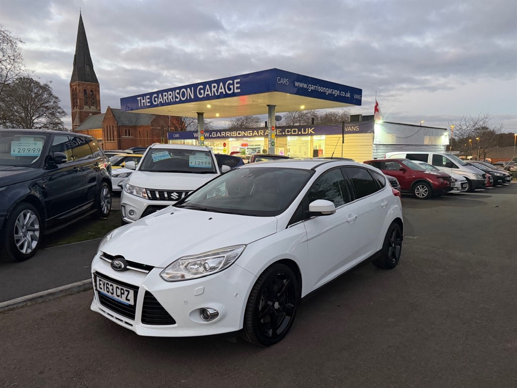 Used WHITE Ford Focus for sale in Hampshire and Surrey | The Garrison ...