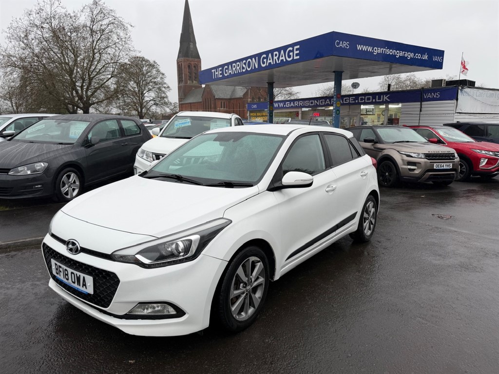 Used WHITE Hyundai i20 for sale in Hampshire and Surrey | The Garrison ...