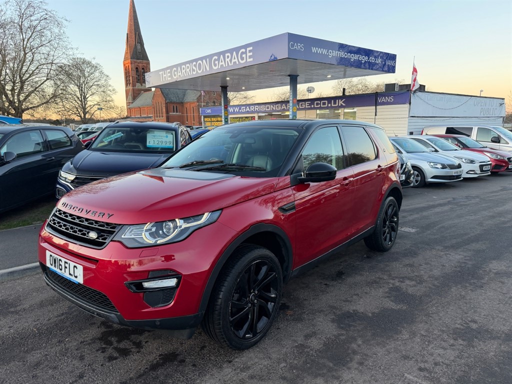 Used RED Land Rover Discovery Sport for sale in Hampshire and Surrey ...
