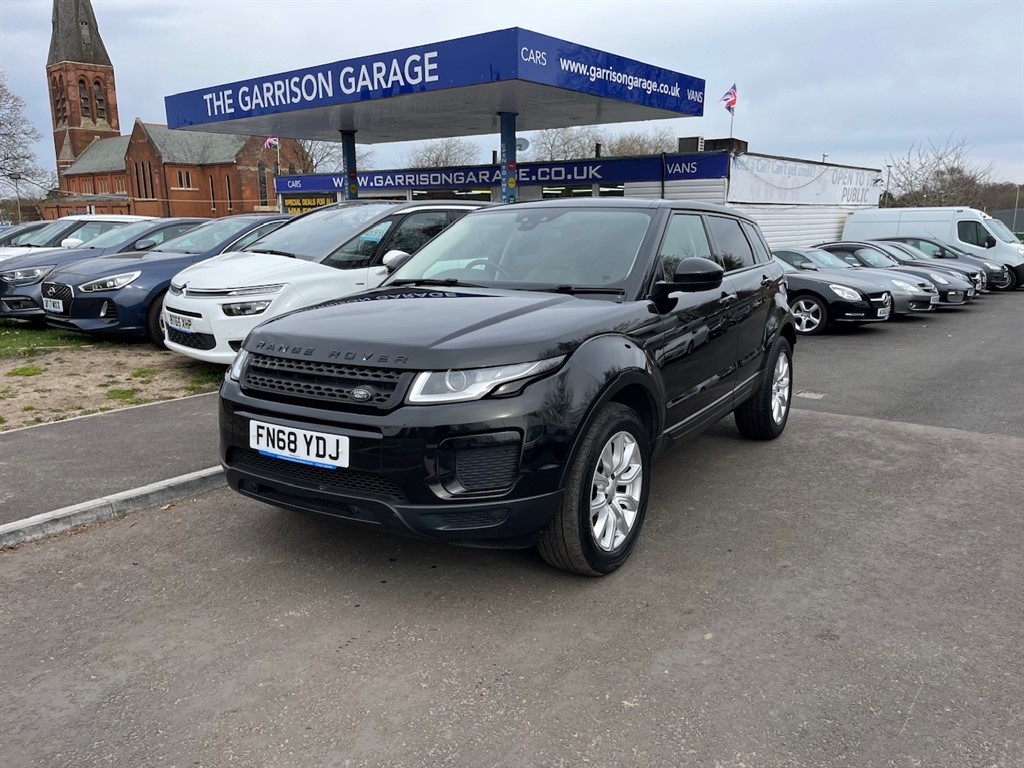Used BLACK Land Rover Range Rover Evoque for sale in Hampshire and ...