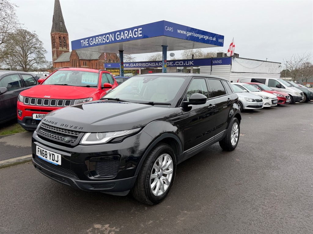 Used BLACK Land Rover Range Rover Evoque for sale in Hampshire and ...