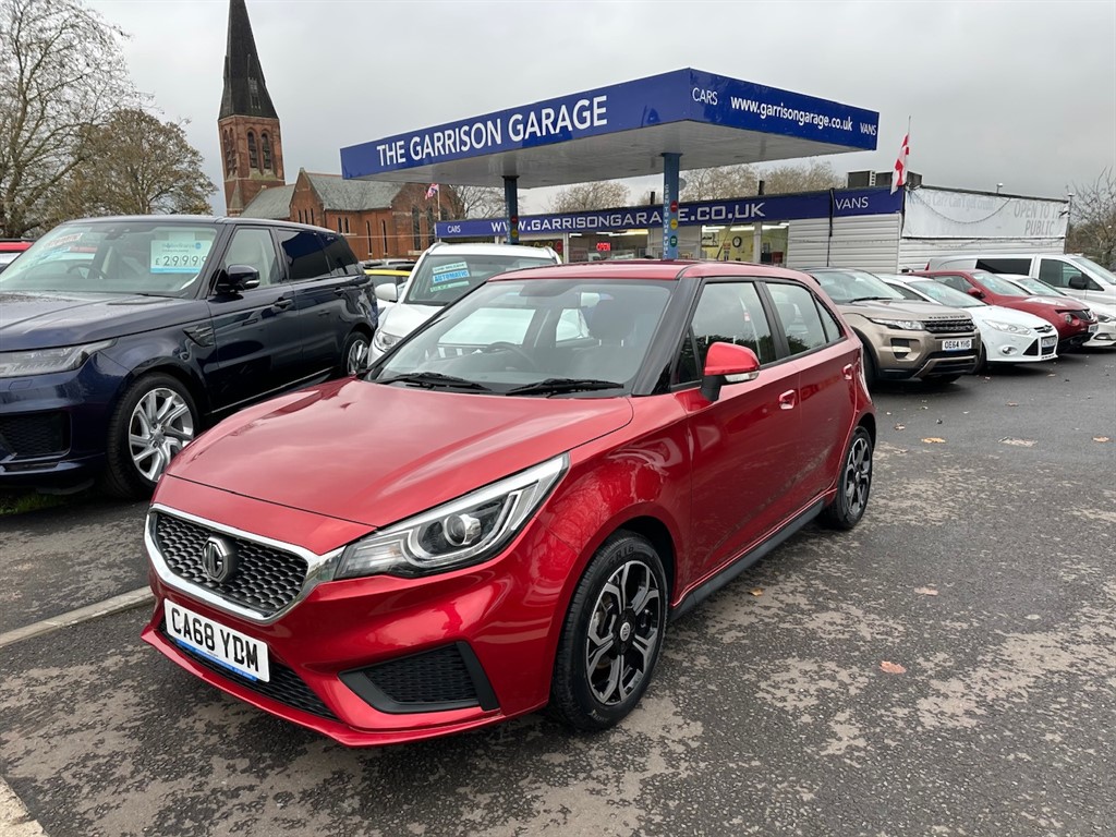 Used RED MG MG3 for sale in Hampshire and Surrey | The Garrison Garage