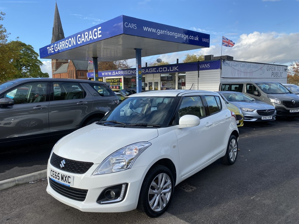 Used WHITE Suzuki Swift for sale in Hampshire and Surrey | The Garrison ...
