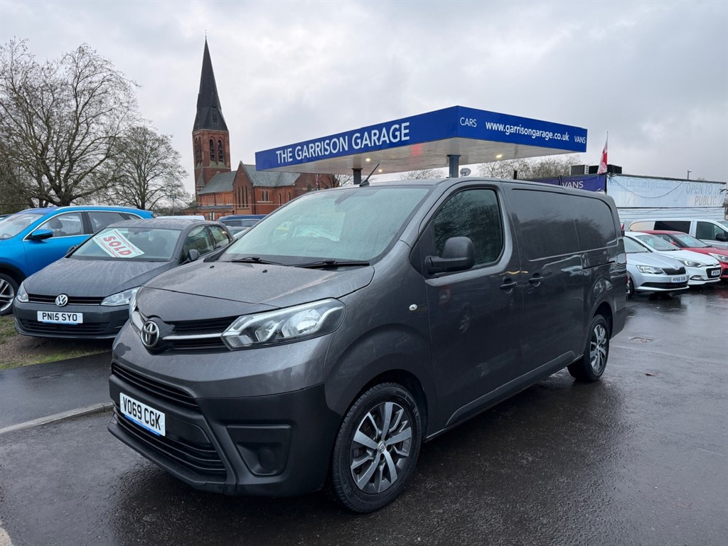 Used GREY Toyota Proace for sale in Hampshire and Surrey | The Garrison ...