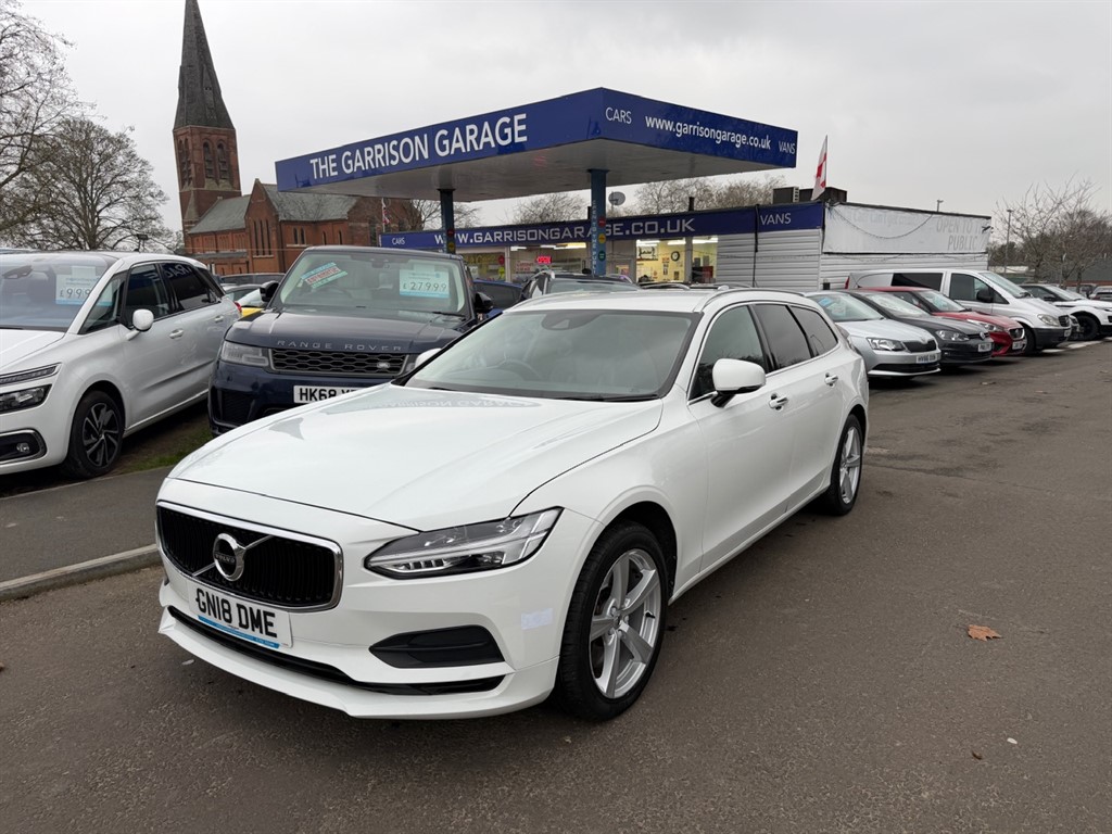 Used WHITE Volvo V90 for sale in Hampshire and Surrey | The Garrison Garage