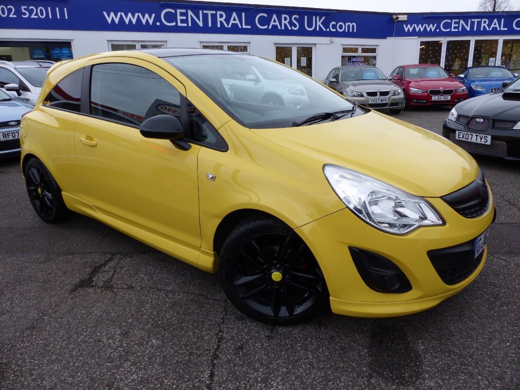 Vauxhall Corsa 1.2 Limited Edition In Yellow for sale - Leigh on Sea ...