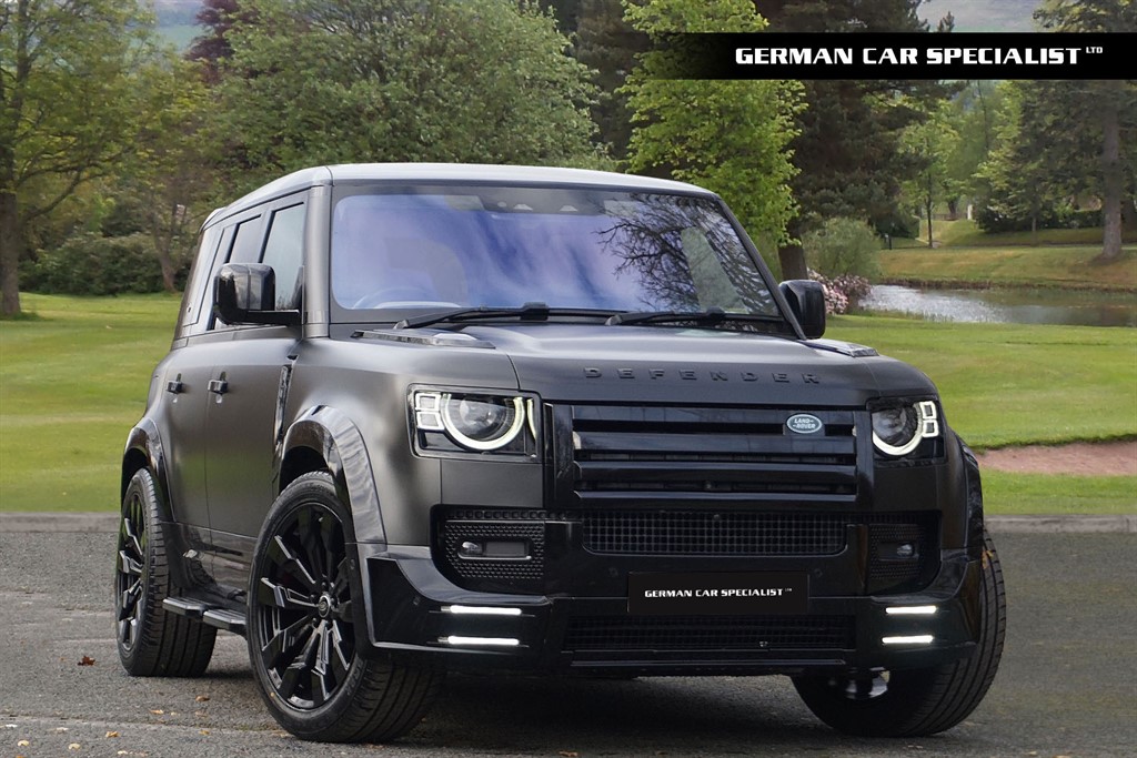 For Sale Land Rover Defender 3.0L ** SATIN BLACK + WIDE TRACK BODY KIT ...