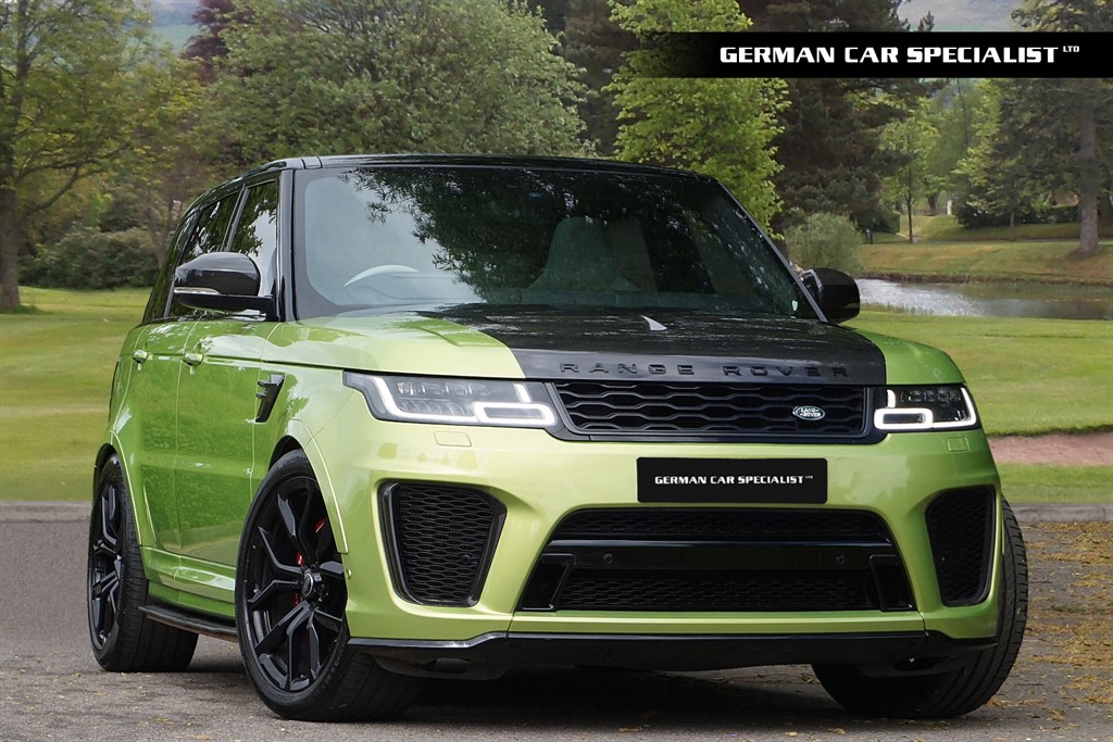 For Sale Land Rover Range Rover Sport SVR ** SVO PALETTE GREEN ...