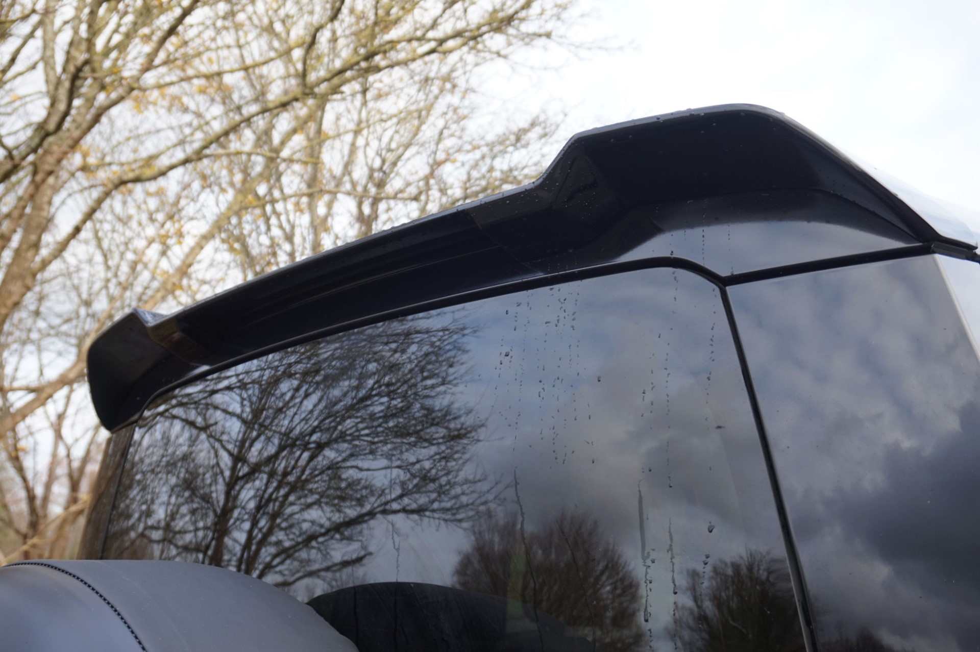 For Sale Land Rover Defender 3.0L ** SATIN BLACK + WIDE TRACK BODY KIT ...