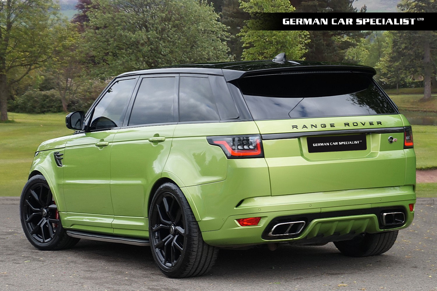 For Sale Land Rover Range Rover Sport SVR ** SVO PALETTE GREEN ...