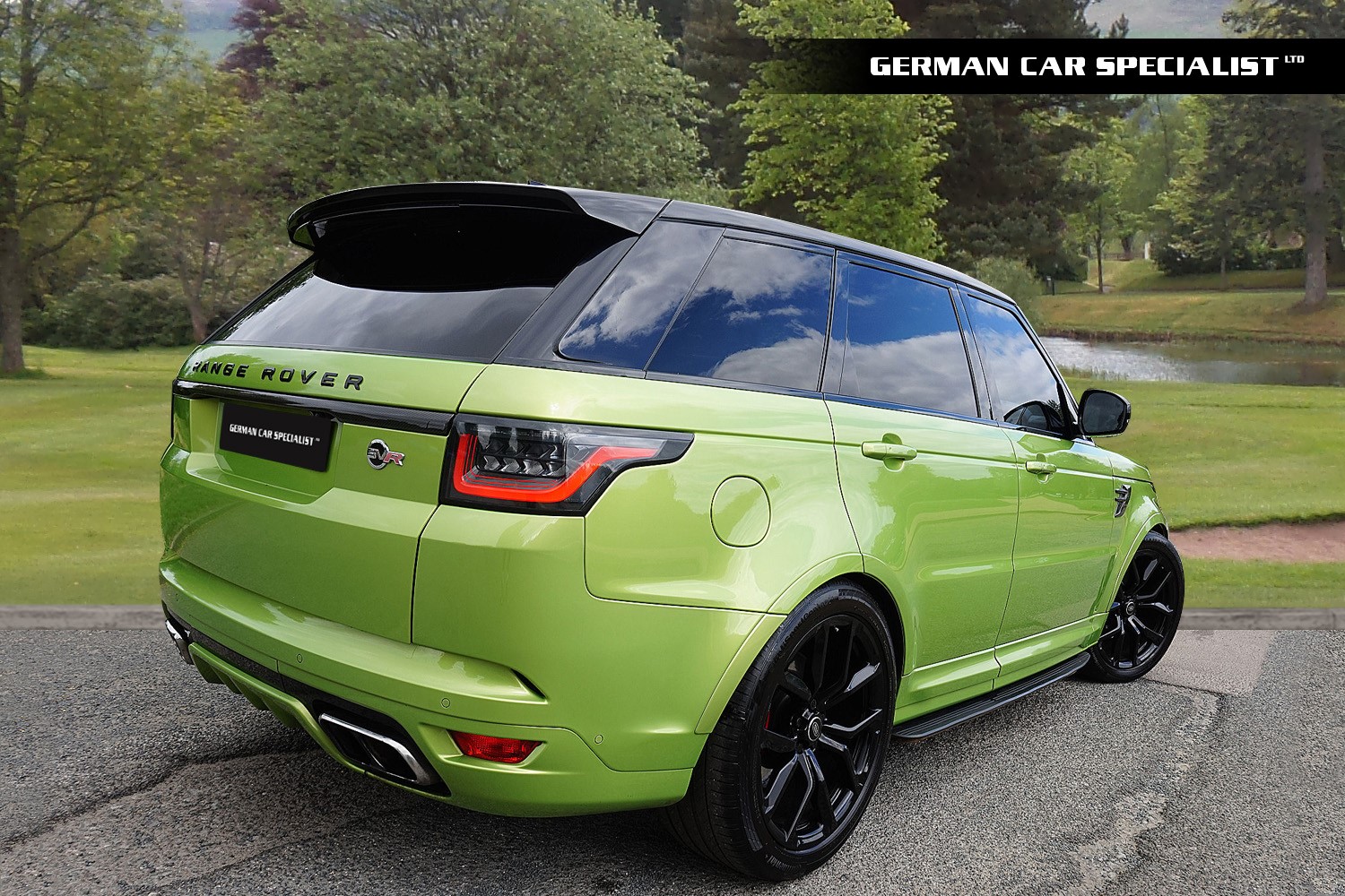 For Sale Land Rover Range Rover Sport SVR ** SVO PALETTE GREEN ...