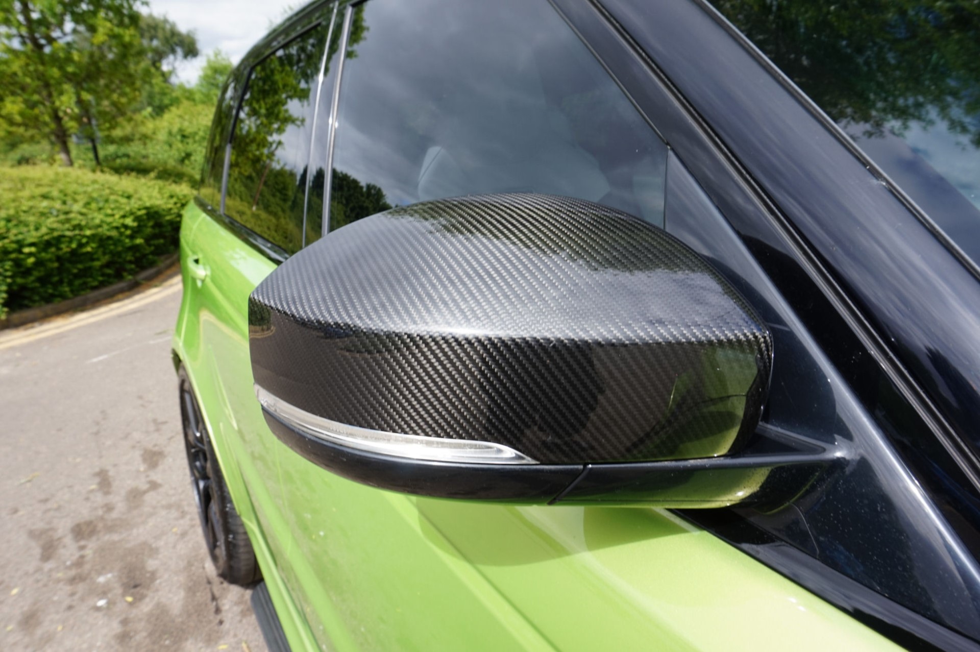For Sale Land Rover Range Rover Sport SVR ** SVO PALETTE GREEN ** CARBON BONNET ** in Ilford ...