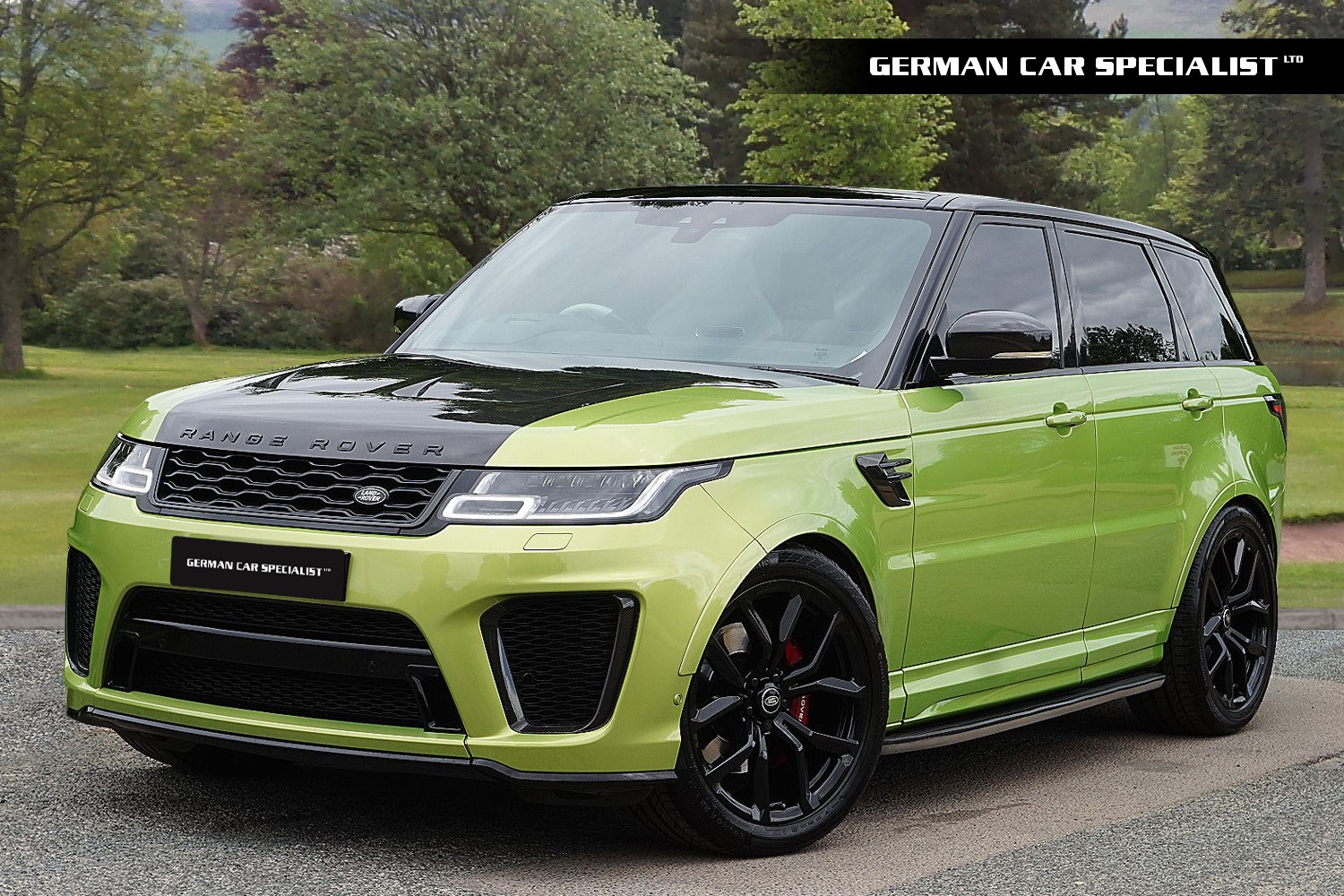 For Sale Land Rover Range Rover Sport SVR ** SVO PALETTE GREEN ...
