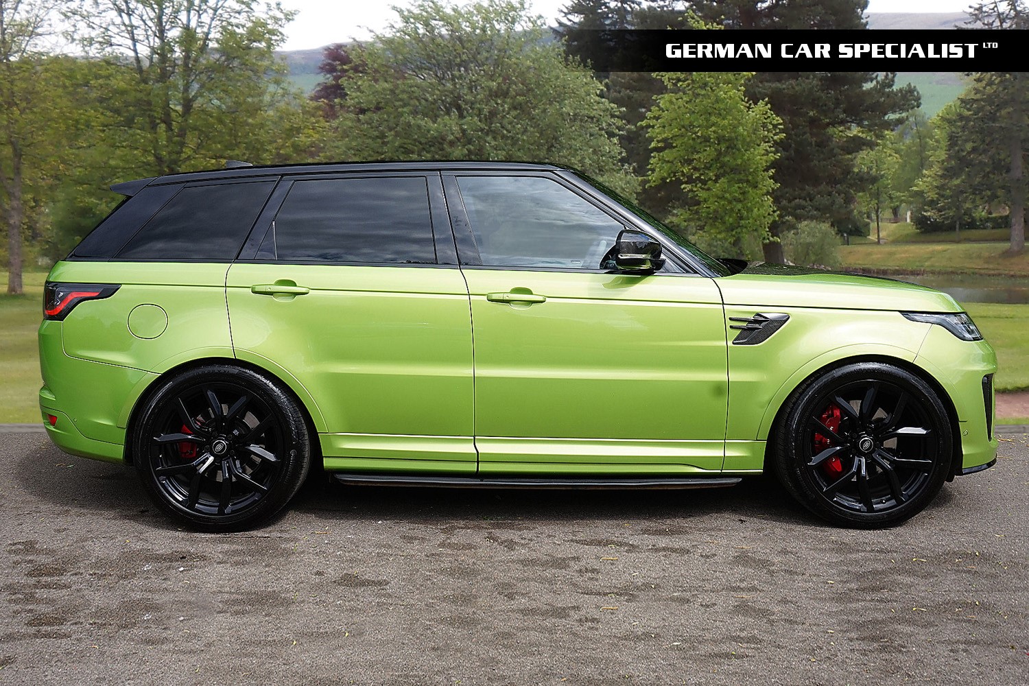 For Sale Land Rover Range Rover Sport SVR ** SVO PALETTE GREEN ...
