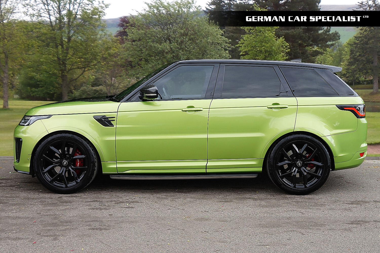 For Sale Land Rover Range Rover Sport SVR ** SVO PALETTE GREEN ...