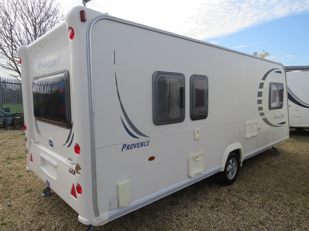 Used Bailey Pageant Provence 5 Berth Double lounge for sale in Sandy ...