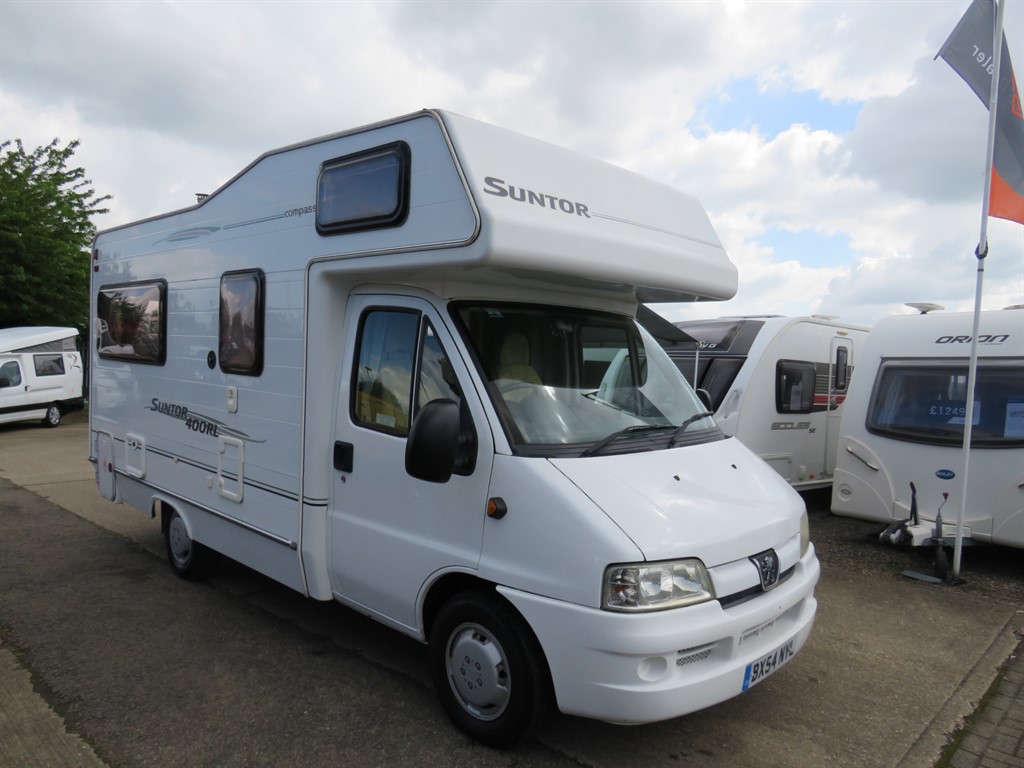Used Compass Suntor 400 RL 4 Berth Compact Motorhome for sale in Sandy ...