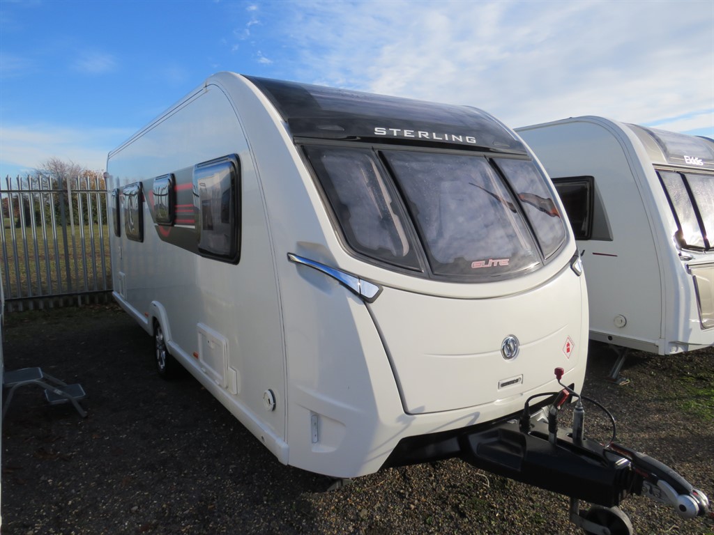 Used Sterling Eccles Elite 565 Twin Single Beds 4 Berth for sale in ...