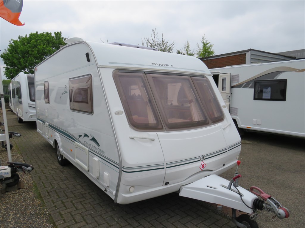 Used Swift Challenger 550 4 Berth Fixed End Bed for sale in Sandy ...