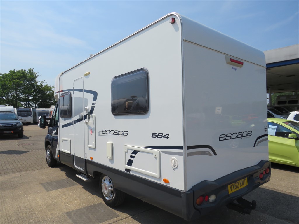 Used Swift Escape 664 Fixed Bed 4 Berth 4 Belts for sale in Sandy ...