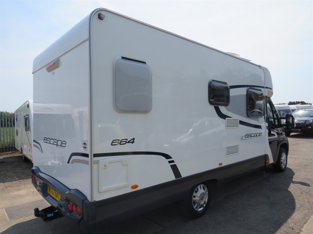 Used Swift Escape 664 Fixed Bed 4 Berth 4 Belts for sale in Sandy ...