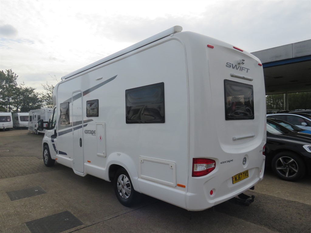 Used Swift Escape 674 4 Berth U Shape Rear Lounge for sale in Sandy ...