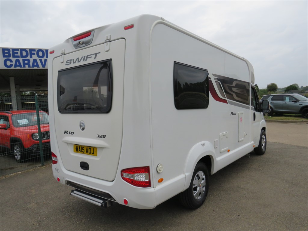 Used Swift Rio 320 2 Berth 3500KG's for sale in Sandy, Bedfordshire ...