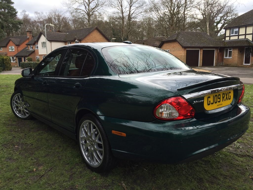 Used Emerald Fire Green Metallic With Spice Hide Jaguar X-Type for Sale ...