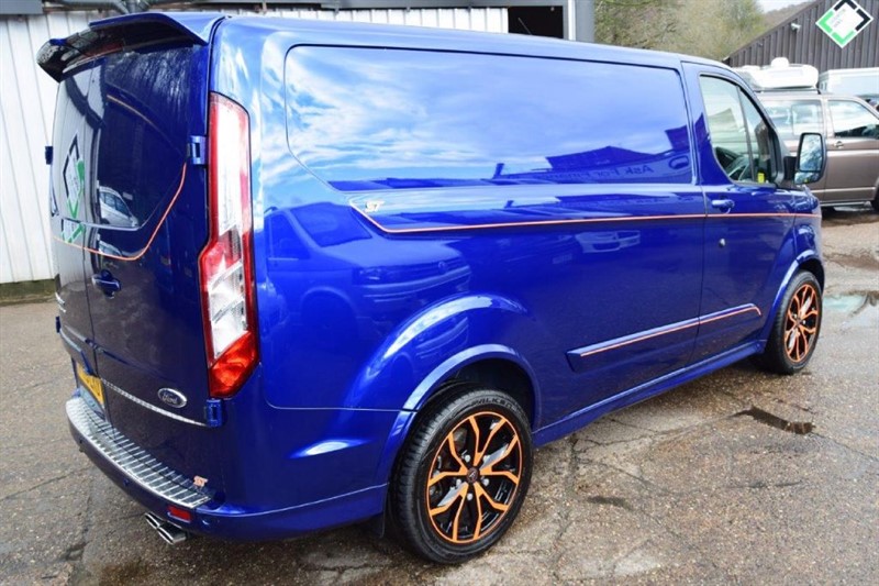 Deep Impact Blue Ford Transit Custom for Sale | South Yorkshire