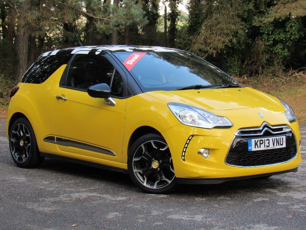 Used Yellow Citroen DS3 for Sale | Dorset