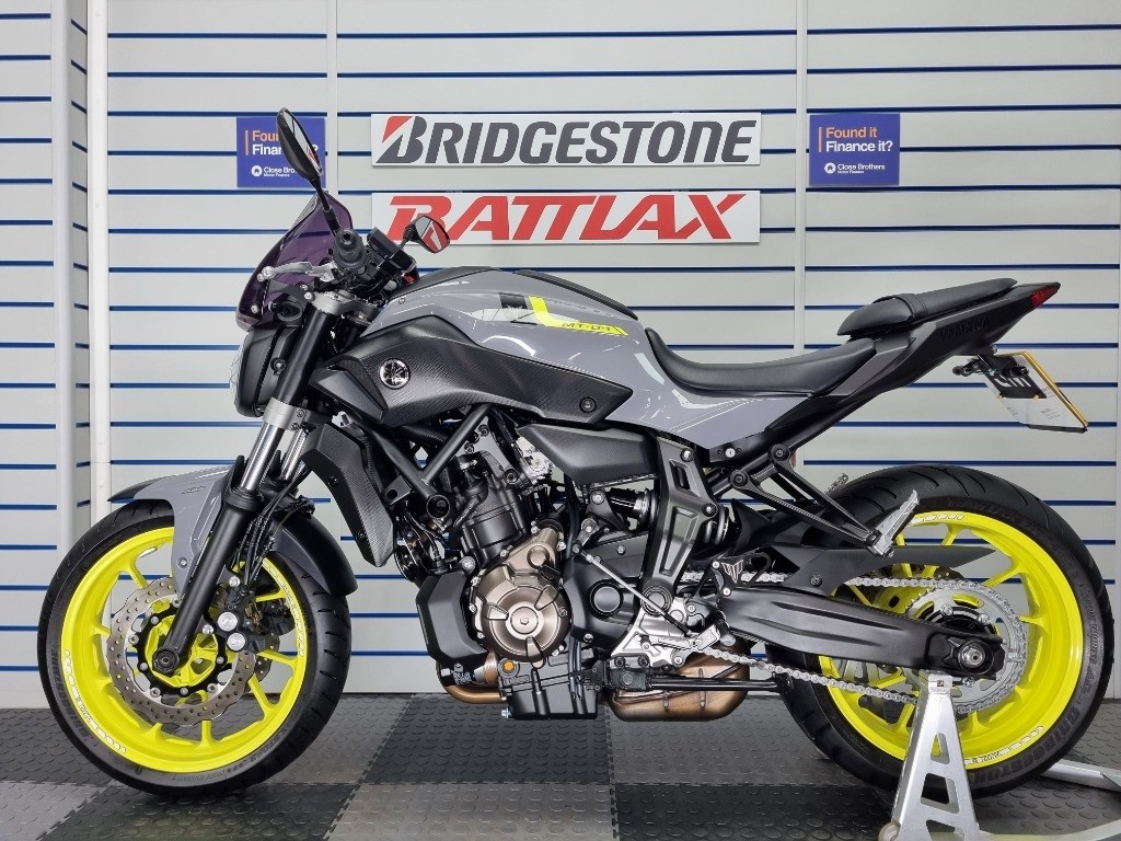 Yamaha MT-07 for sale in Northamptonshire. Churchill Motorcycles.