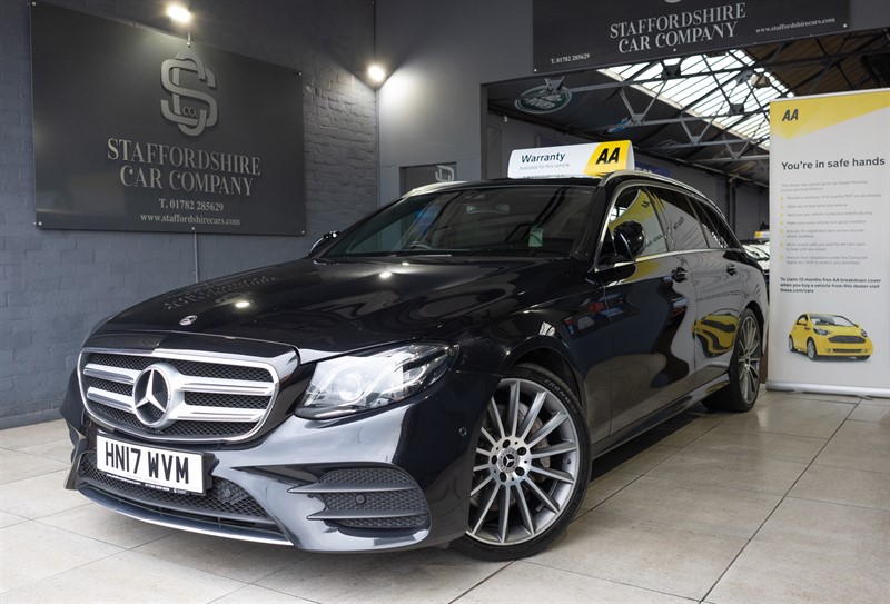 Used Mercedes E350d AMG LINE PREMIUM PLUS for sale in Hanley ...