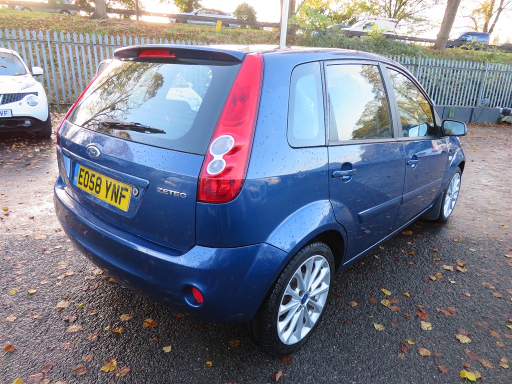Used Ford Fiesta ZETEC BLUE for sale in Colchester, Essex | Calibre Car ...