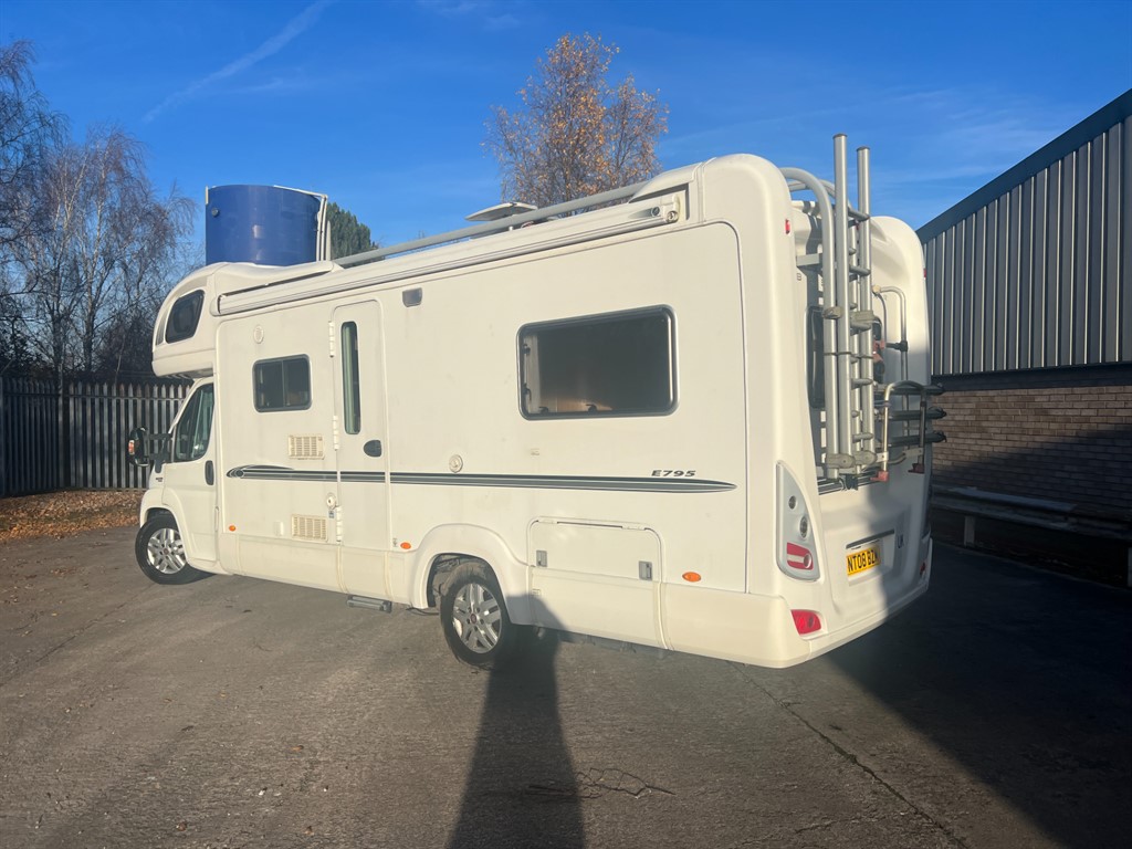 Used Bessacarr E795 6 Berth 4 Seatbelts Family Motorhome for sale in ...