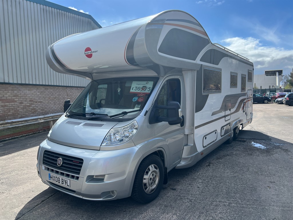 Used Burstner Argos 747 7 Berth Large Garage Motorhome for sale in ...
