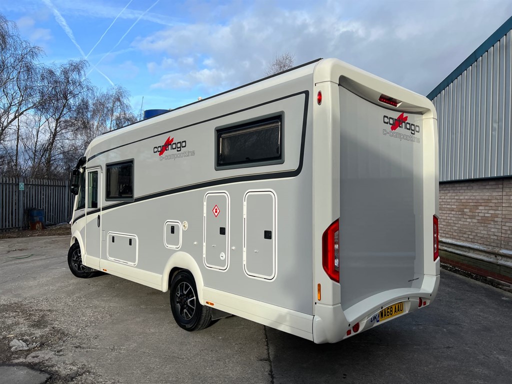 Used Carthago C-Compactline 143 LE 4 Berth 4 Belt large garage for sale ...