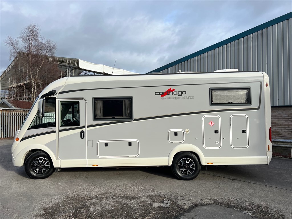 Used Carthago C-Compactline 143 LE 4 Berth 4 Belt large garage for sale ...