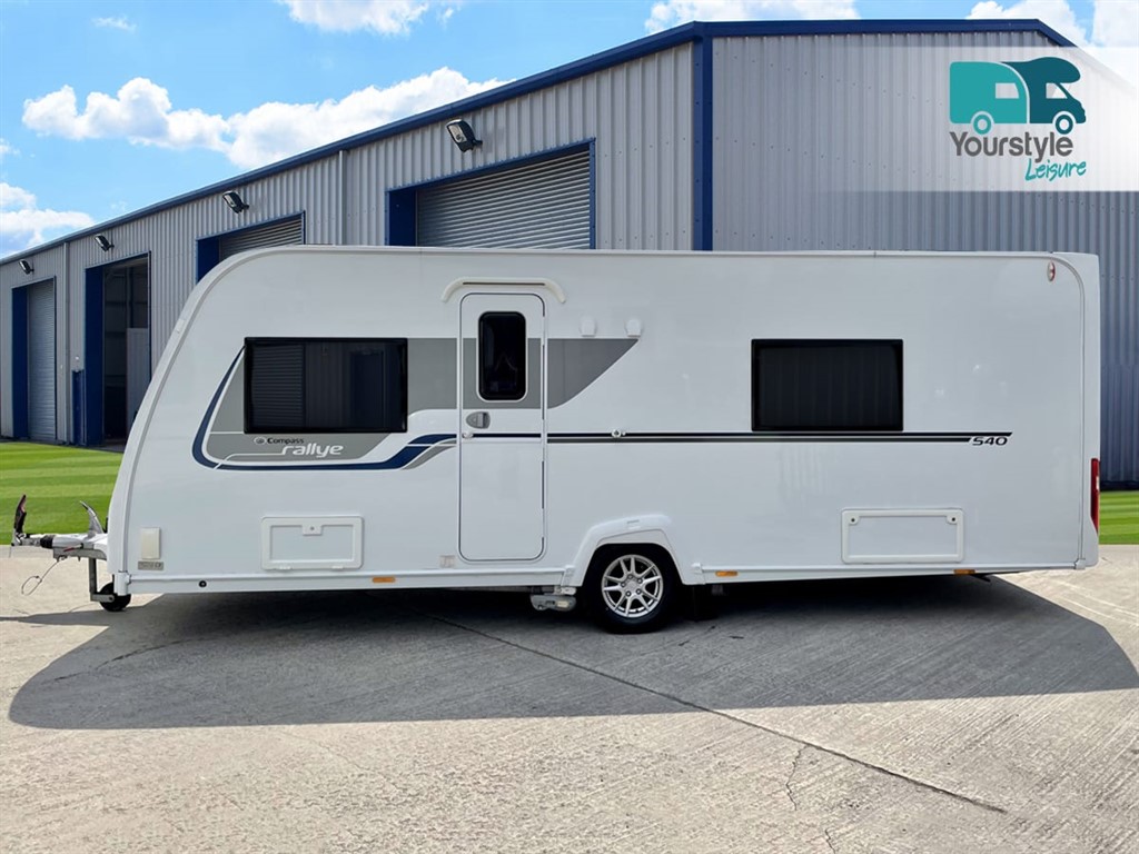 Used Compass Rallye 540, 4 berth caravan for sale in Northwich ...