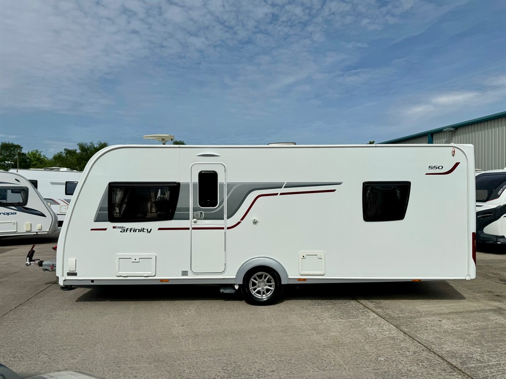 Used Elddis Affinity 550 4 berth caravan for sale in Northwich ...