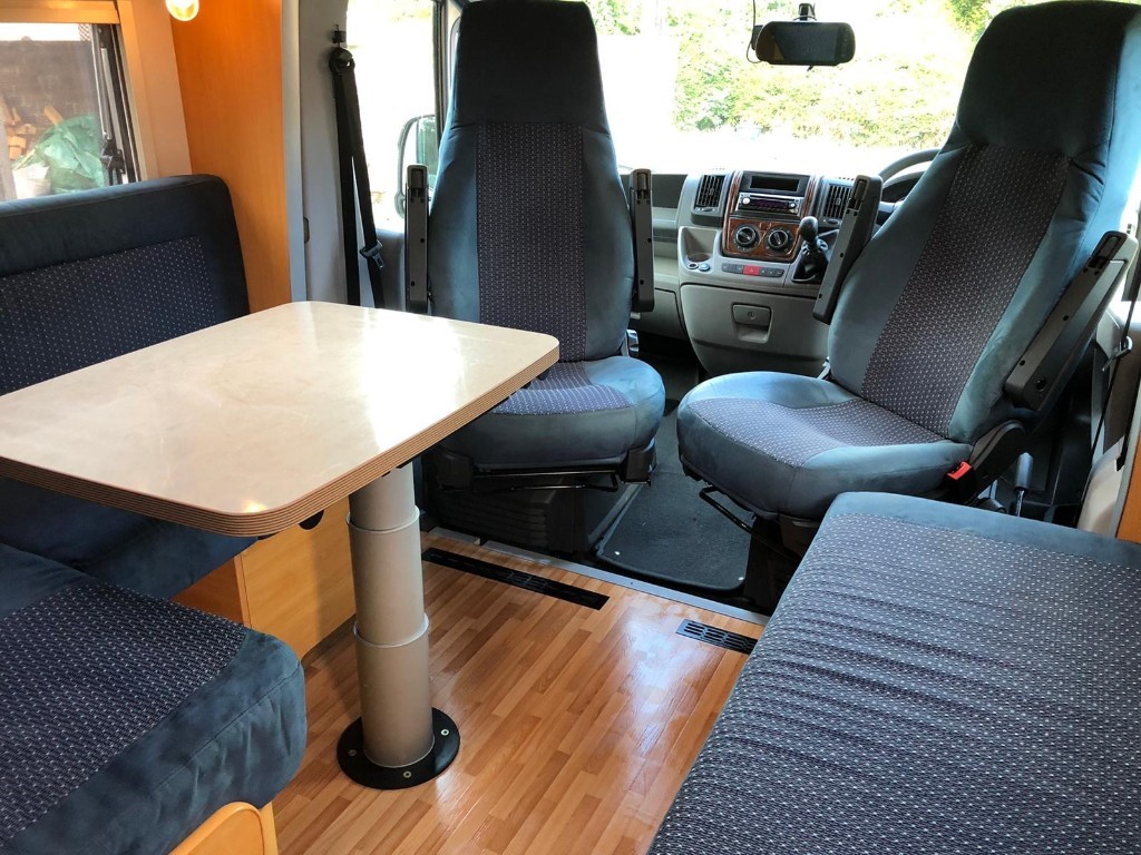 Used Fiat Touring 660SE 4 Berth Lowline Fixed French Bed Motorhome for ...