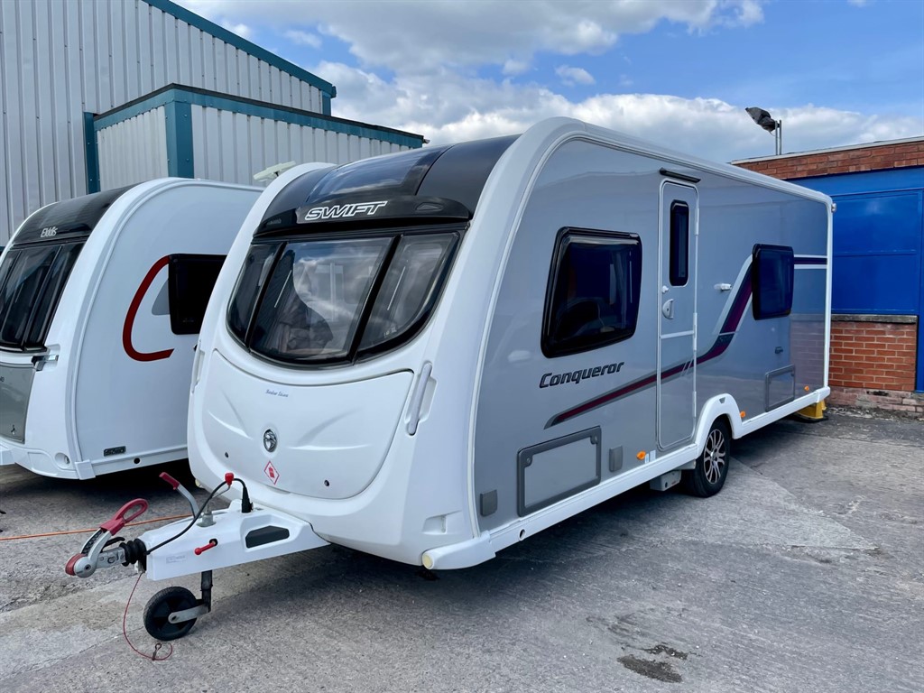 Used Swift Conqueror 570, 4 berth caravan Used for sale in Northwich ...