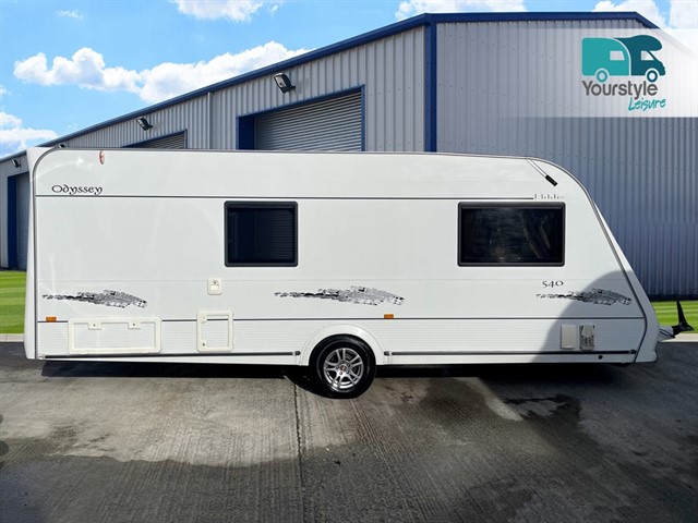 Used Elddis Odyssey 540, 4 berth caravan for sale in Northwich, Cheshire | Yourstyle Leisure