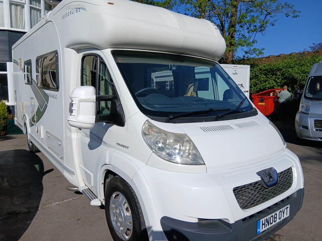 2008 Autocruise Gleneagle White