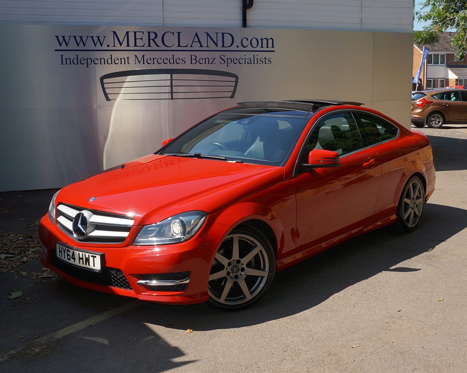 2015 (64) MERCEDES BENZ C220 CDI AMG SPORT PREMIUM PLUS COUPE DIESEL ...