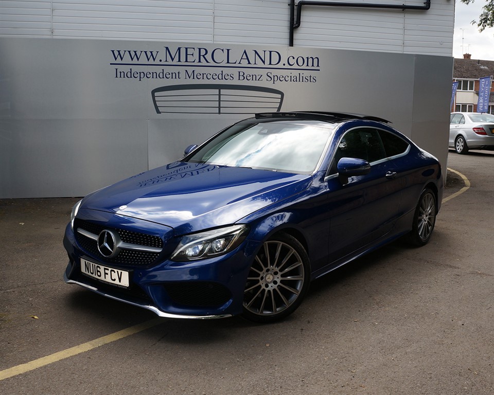 2016 (16) MERCEDES BENZ C220D AMG LINE PREMIUM PLUS COUPE DIESEL ...