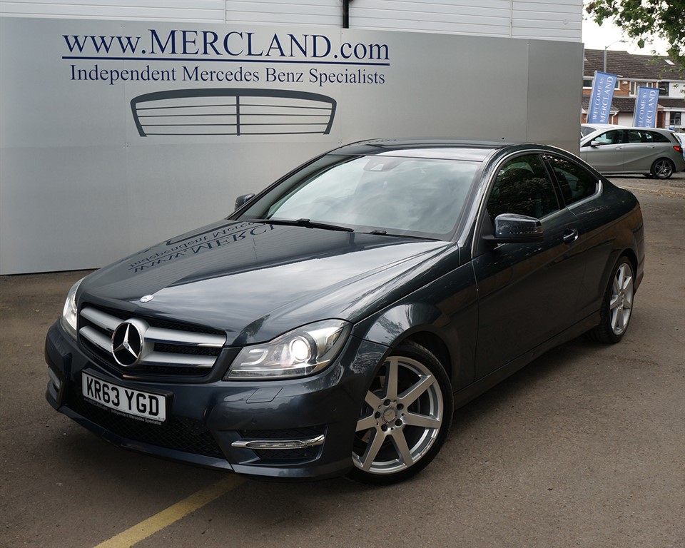 2014 (63) MERCEDES BENZ C220 CDI BLUEEFFIC AMG SPORT COUPE DIESEL AUTO ...