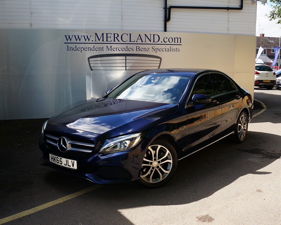 2016 (65) MERCEDES BENZ C220D SPORT SALOON DIESEL MANUAL BLUE ...